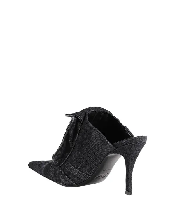DIESEL® Pointed-toe Denim Mules