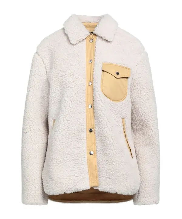 Rag & Bone Solid Color Teddy Fleece Coat