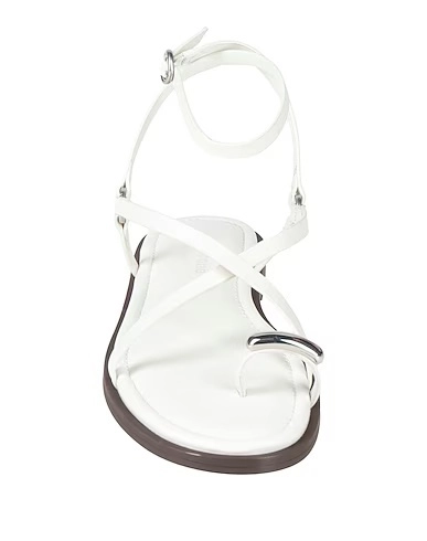 Rag & Bone Toe Strap Flat Sandals With Embellishments And Buckle Fastening
