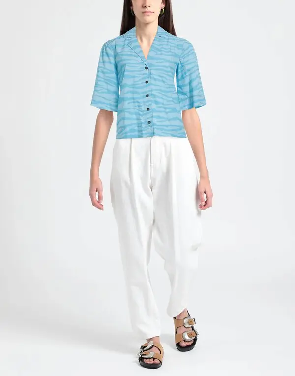 GANNI Two-tone Shirt
