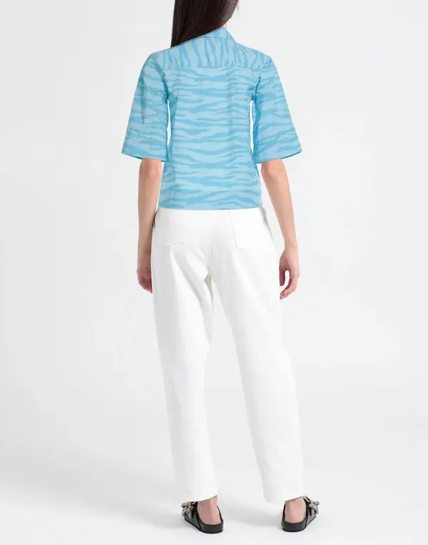 GANNI Two-tone Shirt