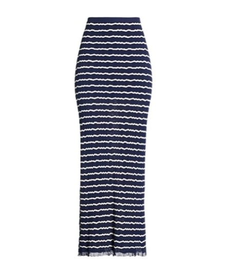 Rag & Bone Plaid Knitted Maxi Skirt