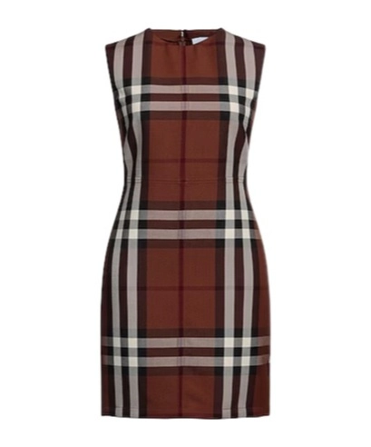 Burberry Plaid Mini Dress