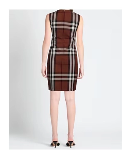 Burberry Plaid Mini Dress