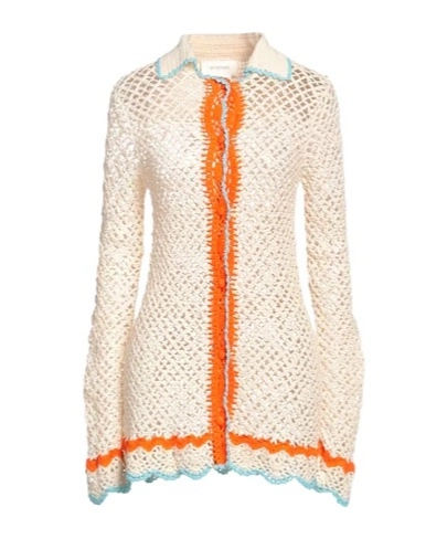 Sportmax Openwork Knitwear With Multicolor Pattern