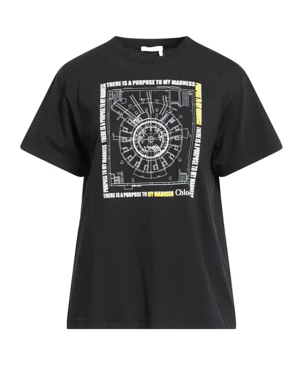 Chloé Logo Crew-neck T-shirt