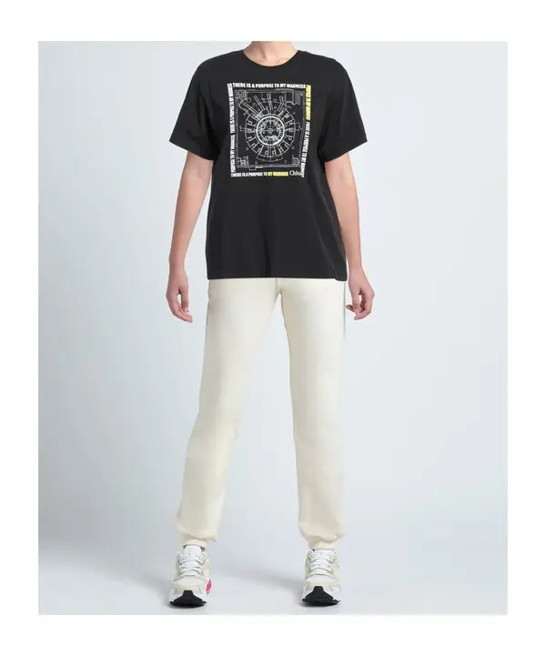 Chloé Logo Crew-neck T-shirt
