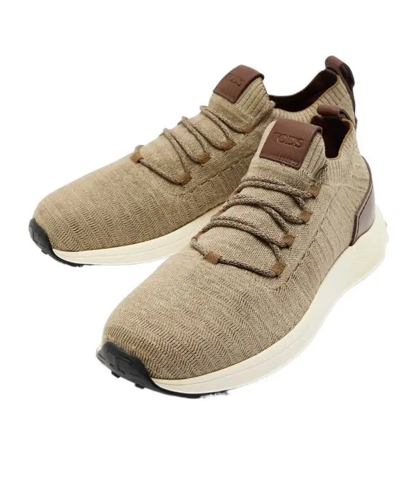 TOD'S Stylish Knit Sneakers