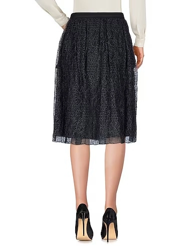 Brunello Cucinelli Double-layered Lace Midi Skirt