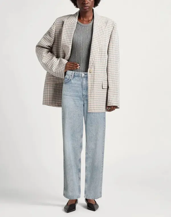 Rag & Bone Plain Colour Wide-leg Jeans