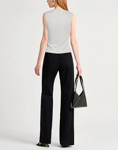 Rag & Bone Striped Knitted Sleeveless Top