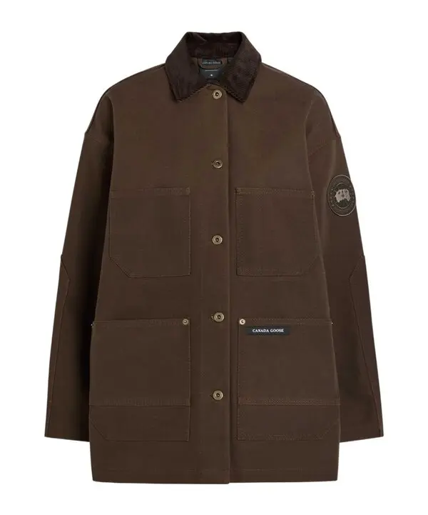 Canada Goose Embroidered Arm Badge Coat - Green