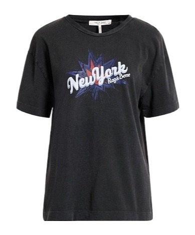 Rag & Bone New York" Graphic Print T-shirt