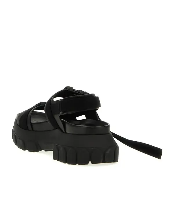 Rick Owens Buckled Tractor Sandals