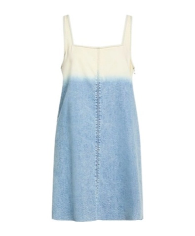 Rag & Bone Sleeveless Tie-dye Denim Dress