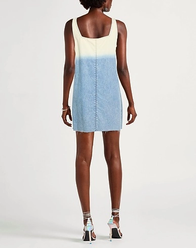 Rag & Bone Sleeveless Tie-dye Denim Dress