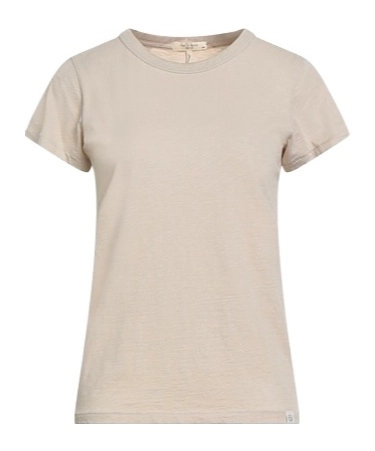 Rag & Bone Jersey Crewneck Short Sleeve T-shirt - Nude