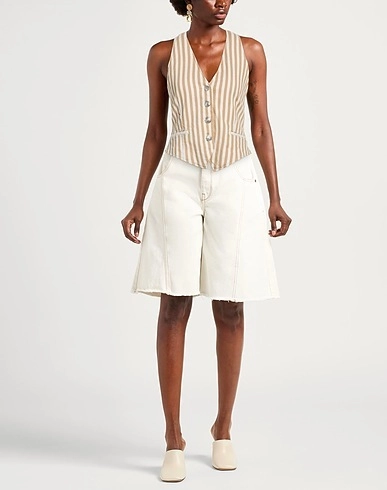 Rag & Bone Striped Sleeveless Halter Top