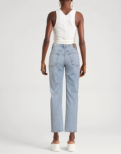 Rag & Bone Crystal Embellished Denim Straight-leg Jeans