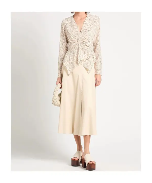 Isabel Marant Étoile Long Sleeve V-neck Blouse