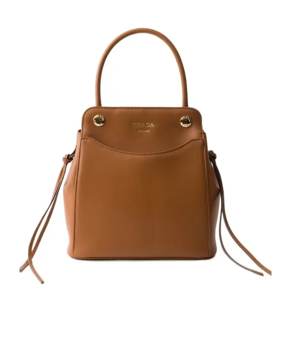 Prada Carry Mini Leather Handbag