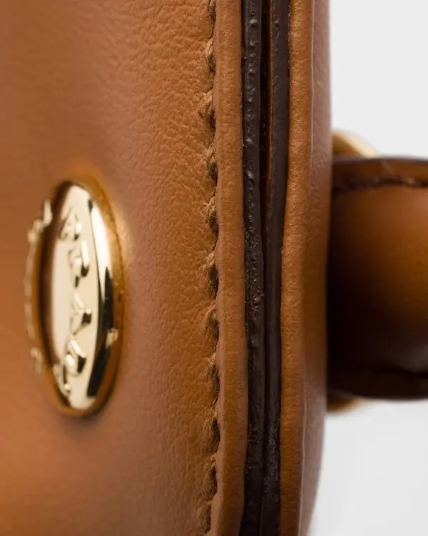Prada Carry Mini Leather Handbag