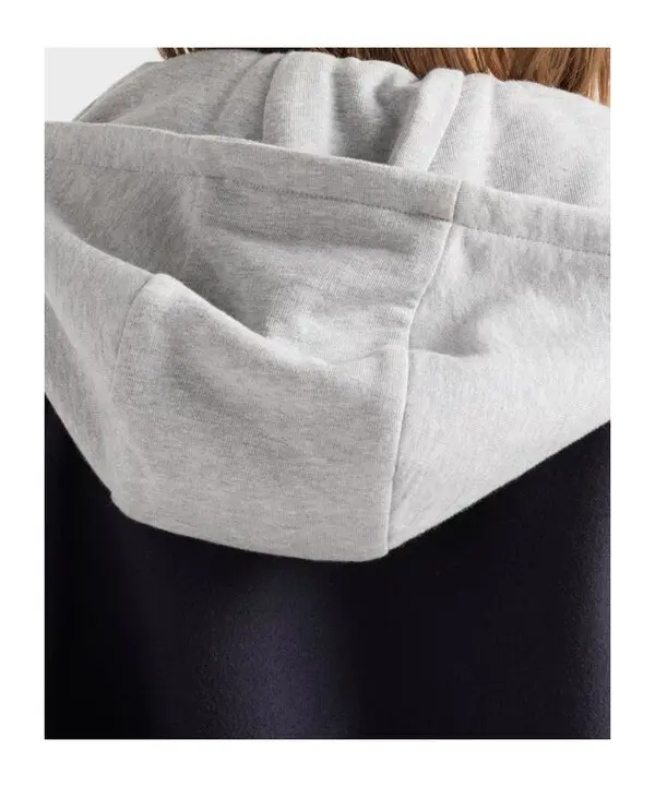 Prada Zip-up Cotton Fleece Jacket With Hood