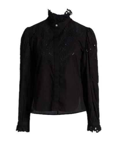 Isabel Marant Étoile Embroidered Long Sleeve Shirt