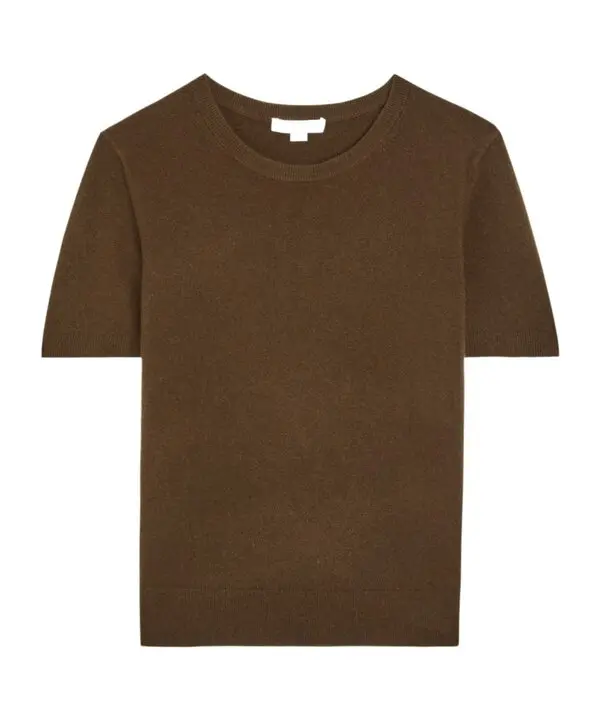 Vince Relaxed Fine-knit Wool-blend Top