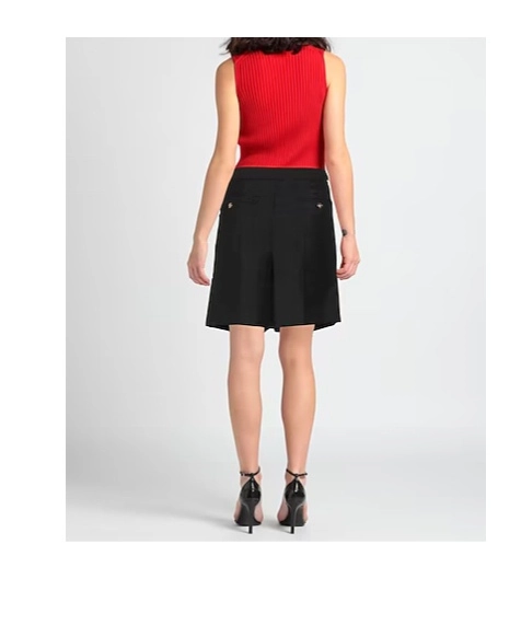 Burberry Pleated Zipper Shorts