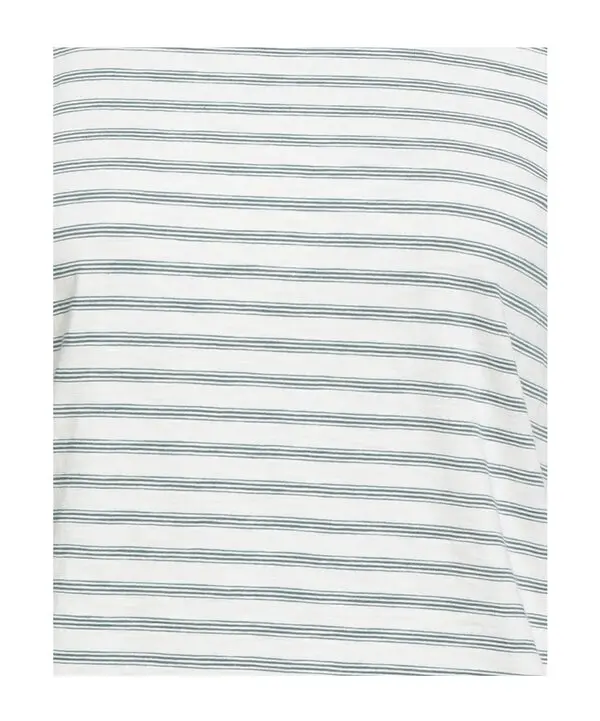 Rag & Bone Striped Crewneck T-shirt - White