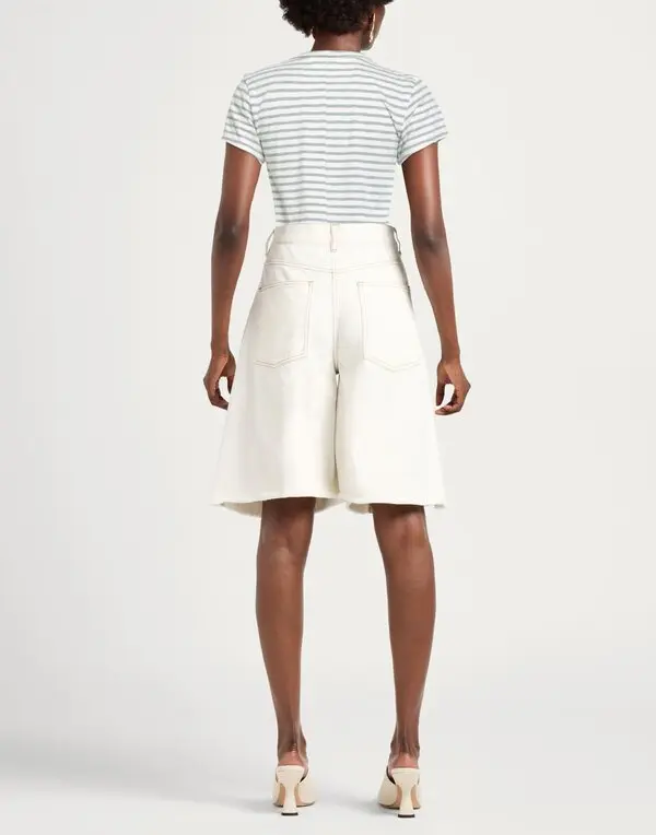 Rag & Bone Striped Crewneck T-shirt - White