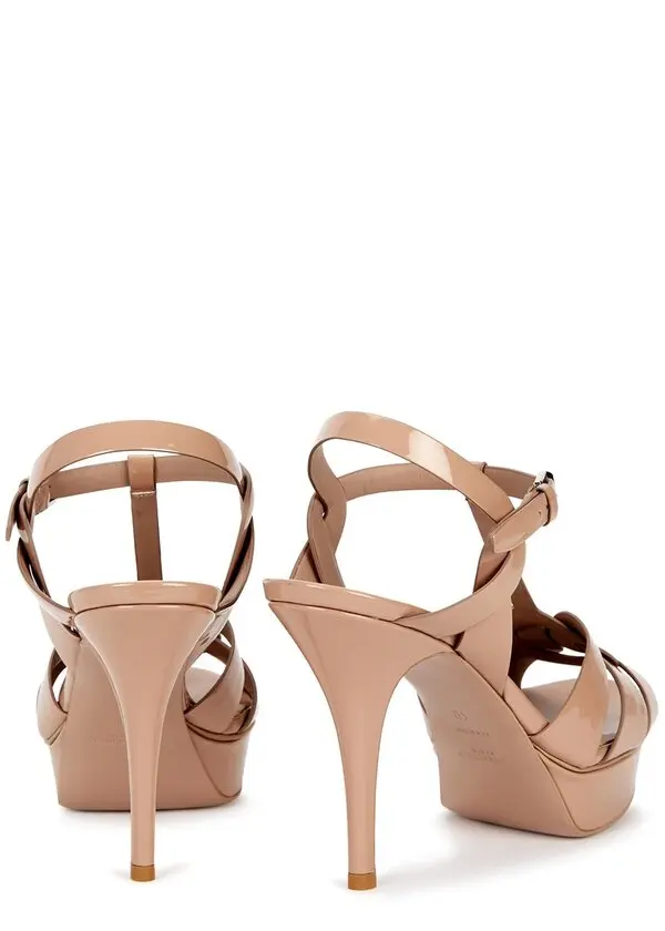 Saint Laurent Tribute 80 Leather Sandals