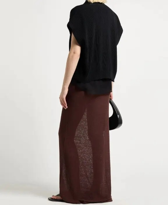 Brunello Cucinelli Knitwear Vest With Tulle Detail