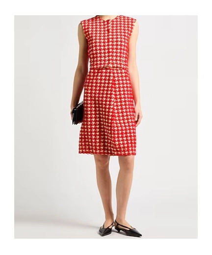 Burberry Houndstooth Dress