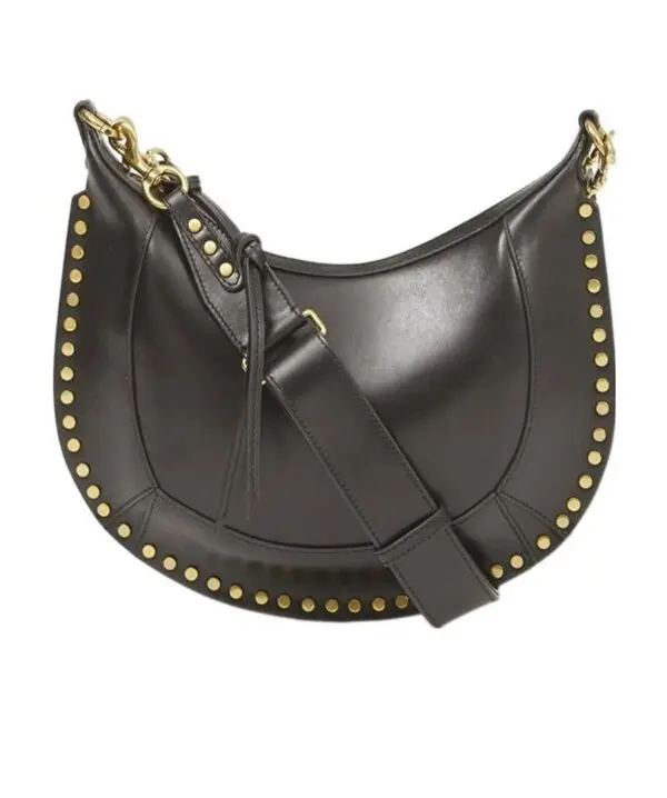 Isabel Marant Étoile Oskan Moon Zip-up Shoulder Bag