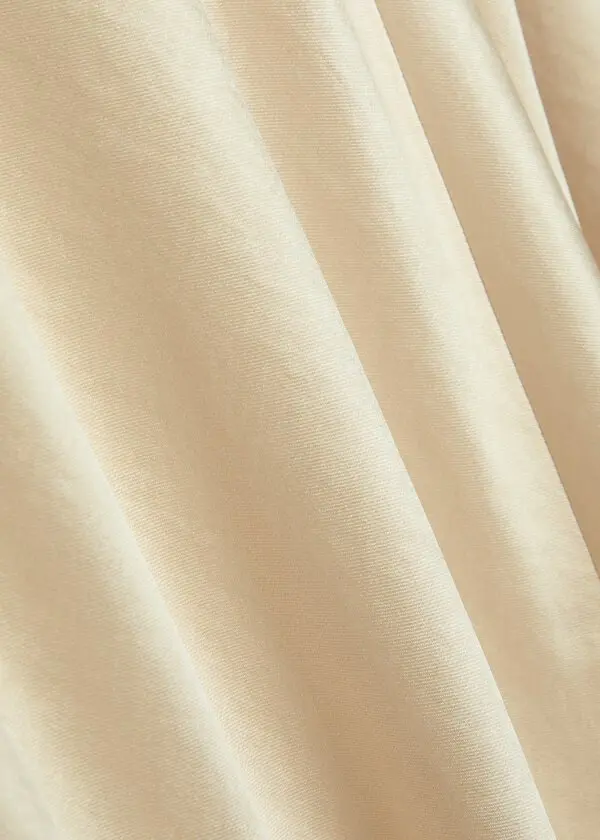 Vince Fluid Straight-leg Satin Trousers