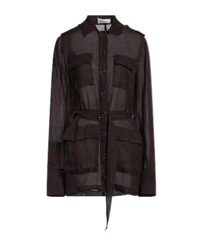 Saint Laurent Belted Shirt Dress
