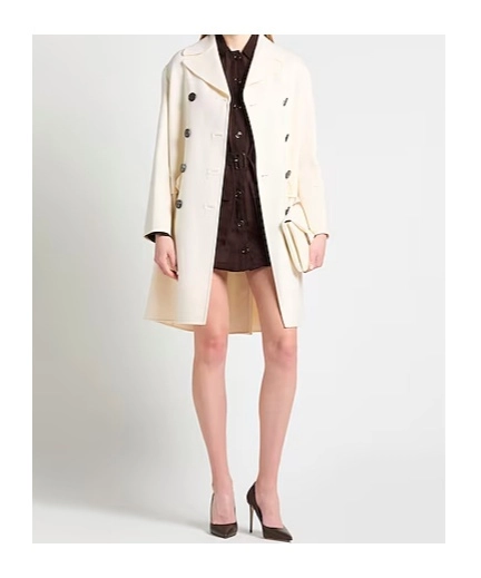 Saint Laurent Belted Shirt Dress