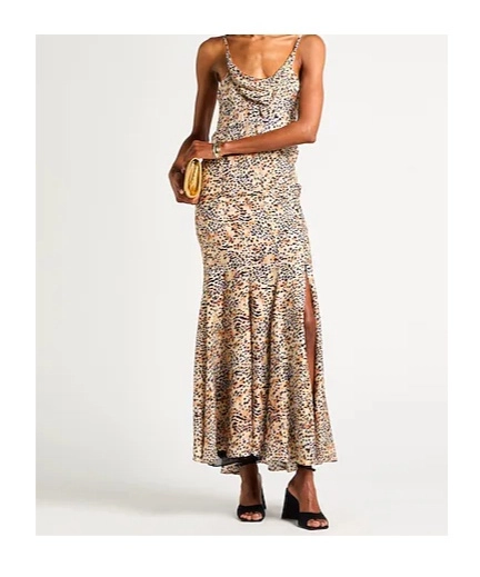 Isabel Marant Étoile Leopard Print Halter Dress