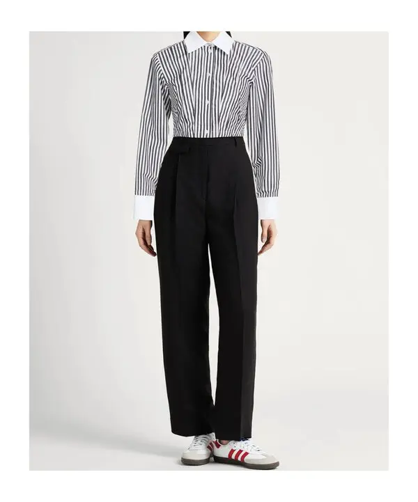Sportmax Striped Long Sleeve Shirt