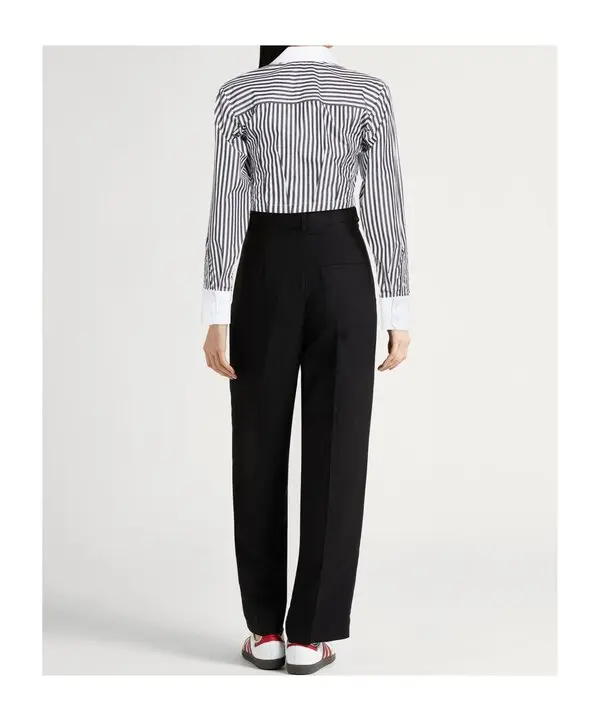 Sportmax Striped Long Sleeve Shirt