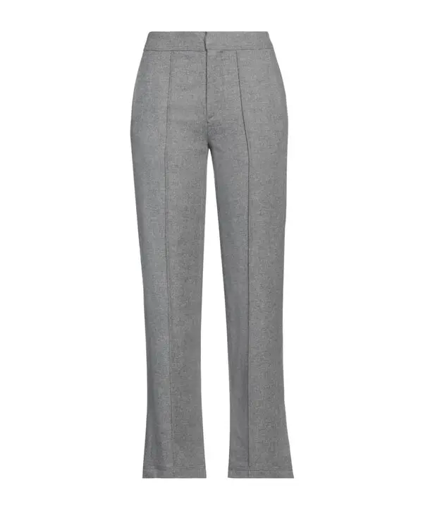 Rag & Bone Plain-colour Flannel Straight-leg Trousers