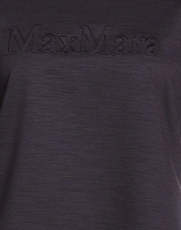 Max Mara Logo Short Sleeve T-shirt - Black