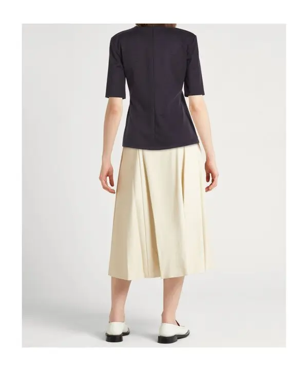 Max Mara Logo Short Sleeve T-shirt - Black