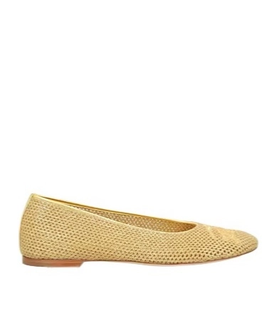 Burberry Perforated Ballet Flats