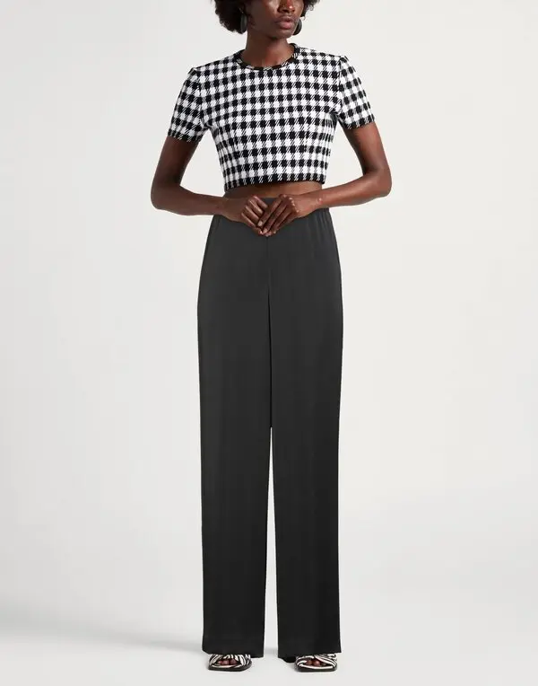 Rag & Bone Loose Solid Color Satin Trousers