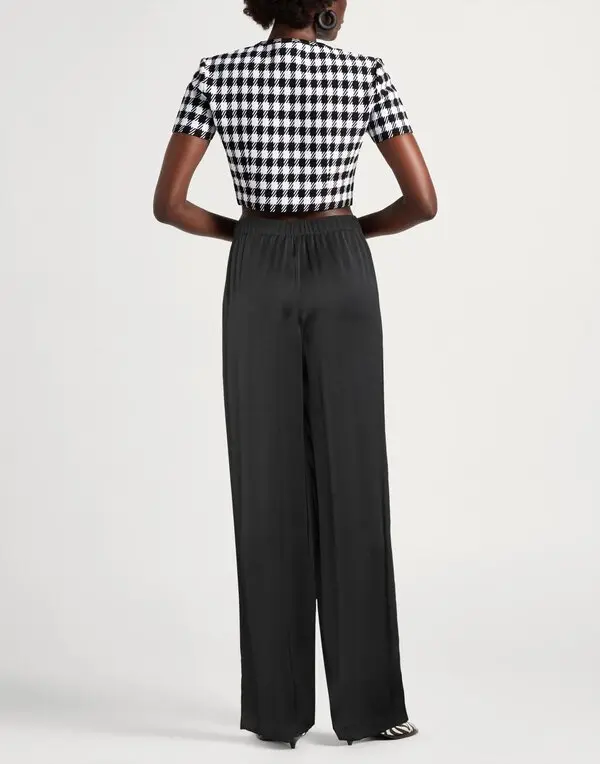 Rag & Bone Loose Solid Color Satin Trousers