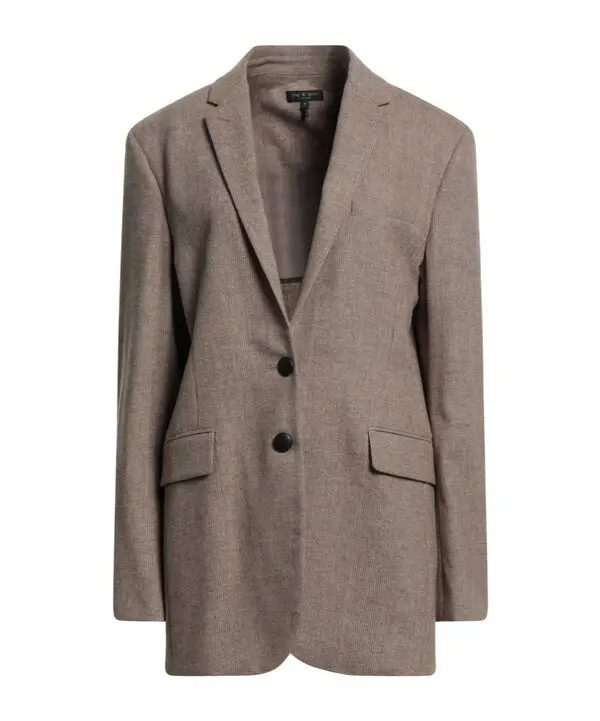 Rag & Bone Welsh Plaid Single-breasted Blazer
