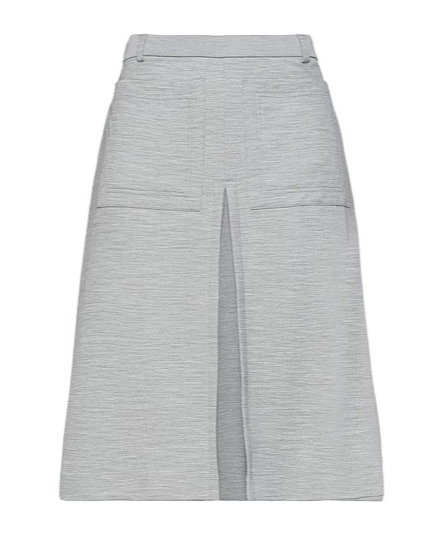 Burberry Flared Jersey Skirt